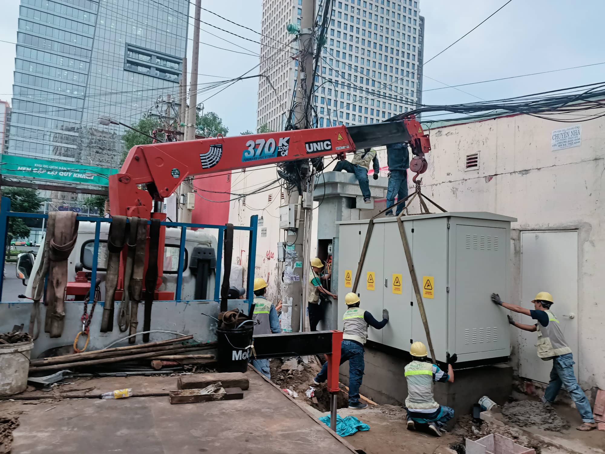 Fast EV Charging Station Installation - Vietnam Contractor