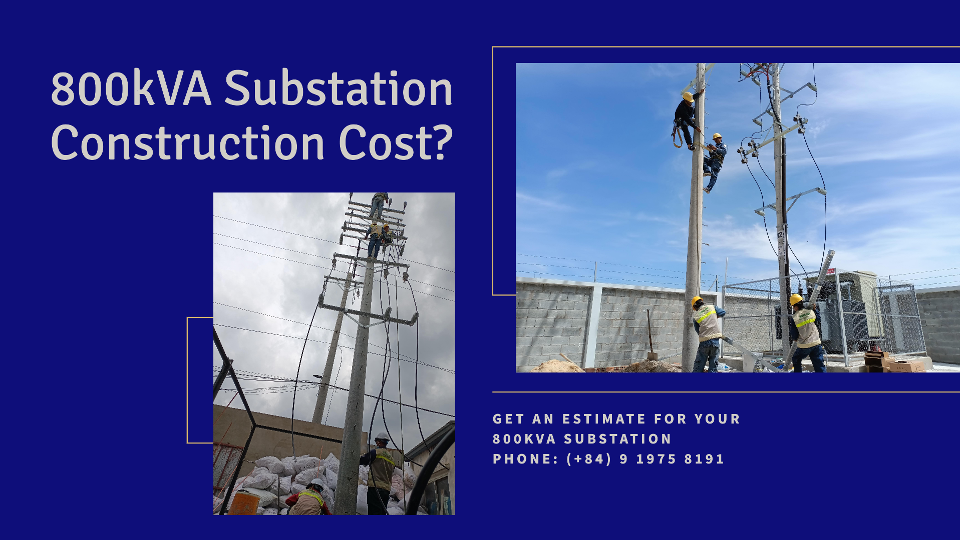 Comprehensive Guide to Constructing a 250kVA - 22/0.4kV Substation