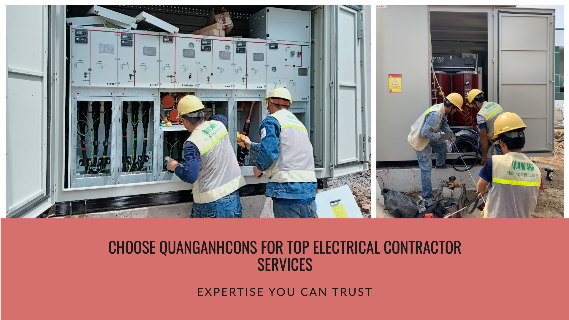 Top Vietnam Electrical Contractor Services – Choose QuangAnhcons