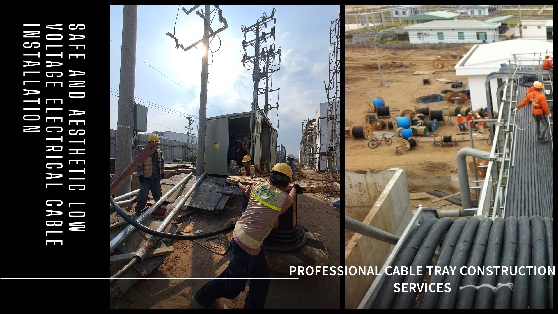 Professional Low Voltage Electrical Cable Installation and Cable Tray ...